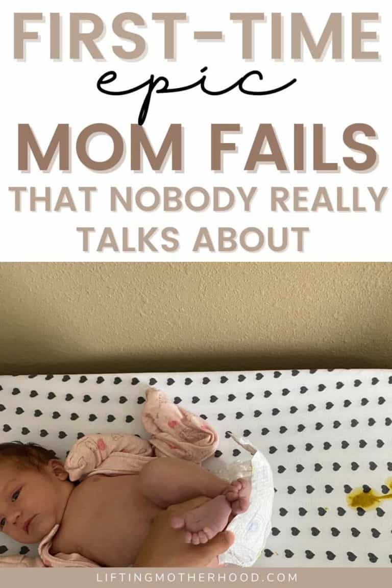 Unforgettable First Time Mom Fails | Lifting Motherhood