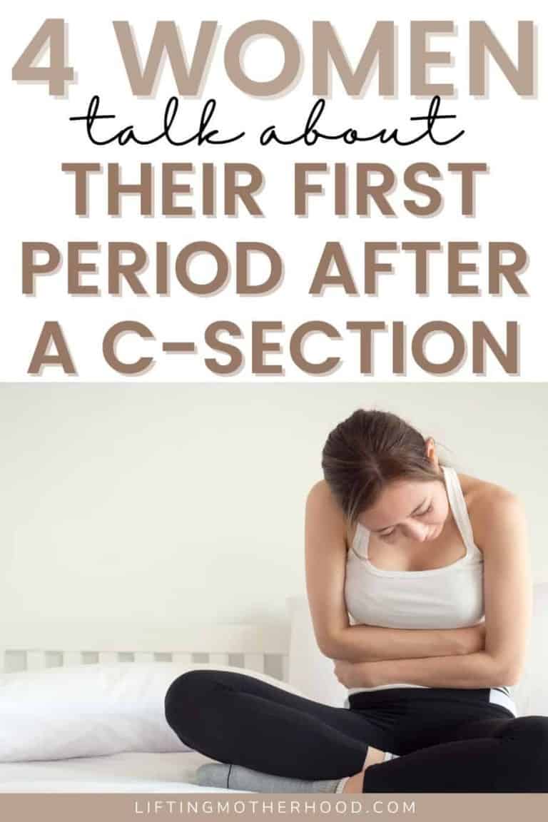 First Period After Birth - Everything To Expect | Lifting Motherhood