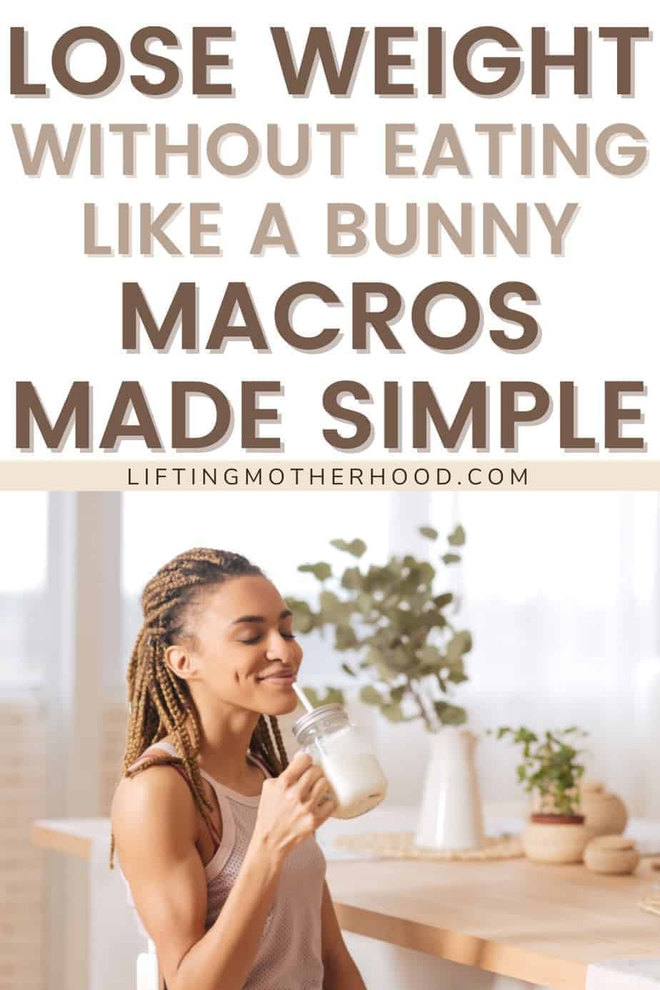 Lose Weight With Macros For Women - Made Simple | Lifting Motherhood