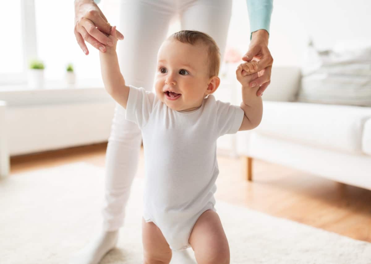 10 Simple Ways To Encourage Your Baby To Walk | Lifting Motherhood