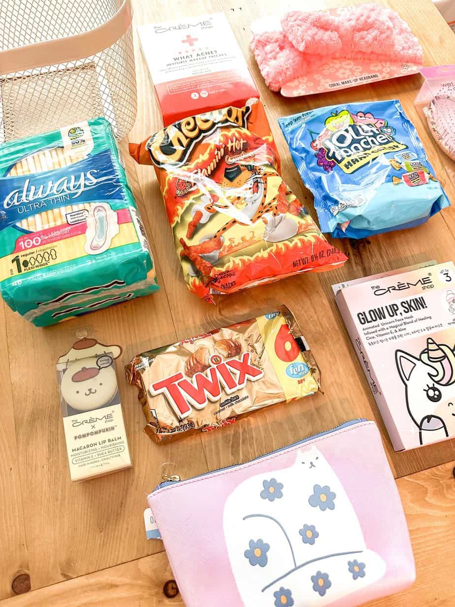 Daughter's First Period Gift Basket Ideas - Lifting Motherhood LLC