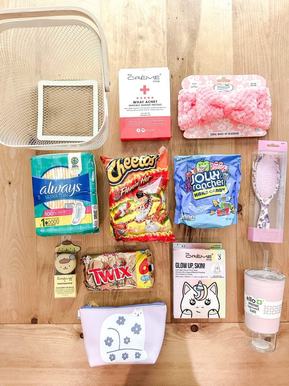 Daughter's First Period Gift Basket Ideas - Lifting Motherhood LLC